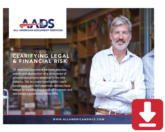 Download Our Brochure - All American Document Services